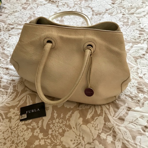 Furla | Bags | Vintage Furla Bucket Bag Off White | Poshmark